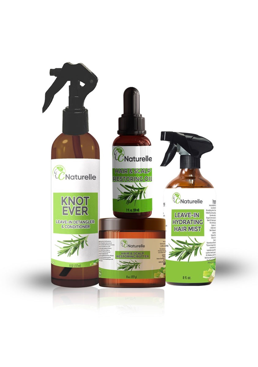 RESTORING HAIR BUTTER, RESTORING OIL, HYDRATING HAIR MIST & KNOT EVER ...